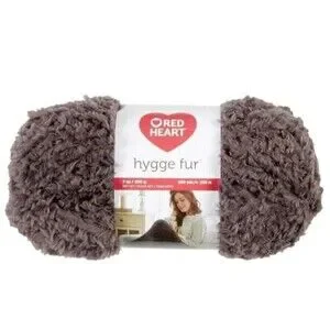 Heart Hygge | Office | Red Heart Hygge Fur Yarn Smokey 5 Bulky Soft ...